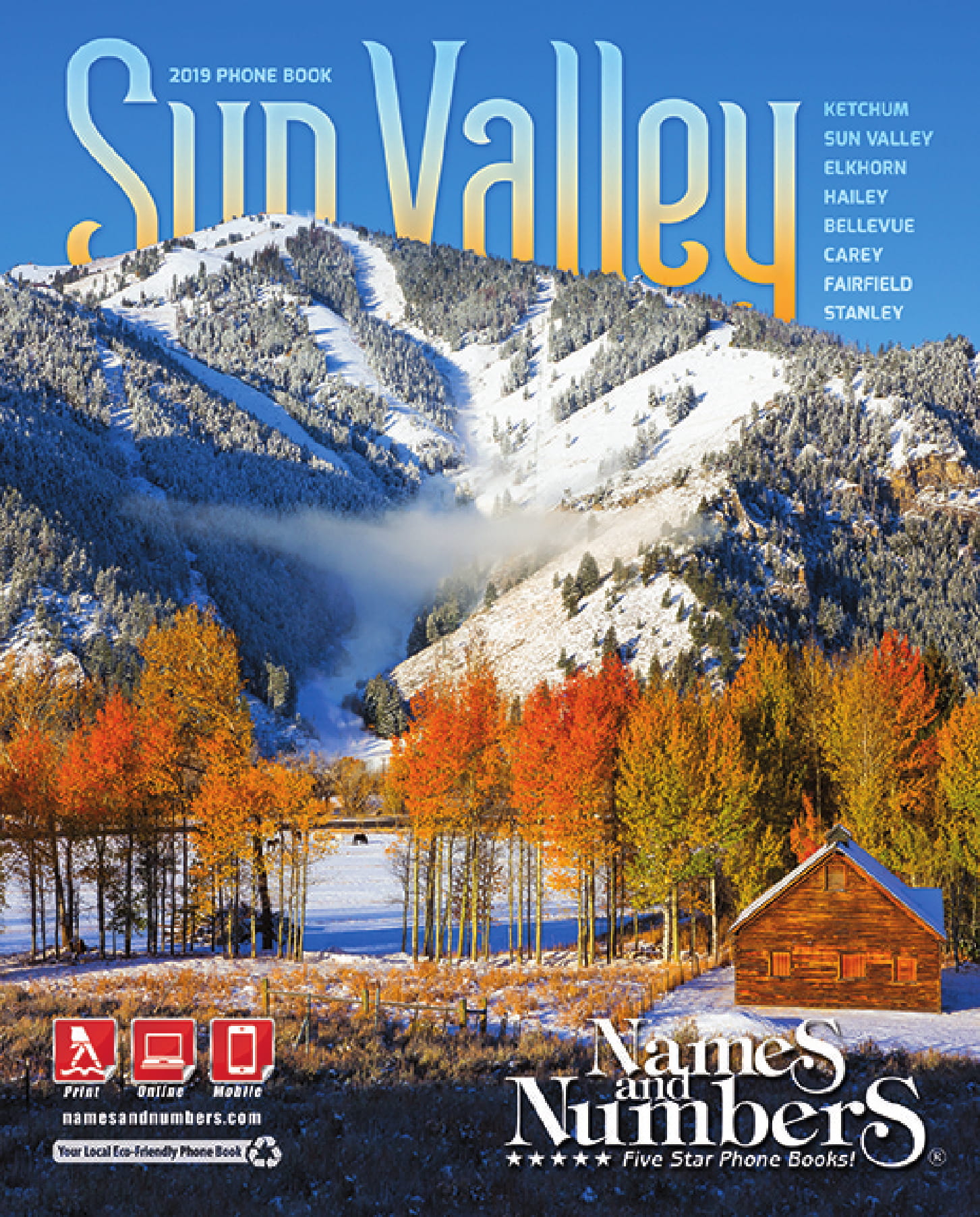 Names and Numbers - Local Phone Book - Visit Sun Valley