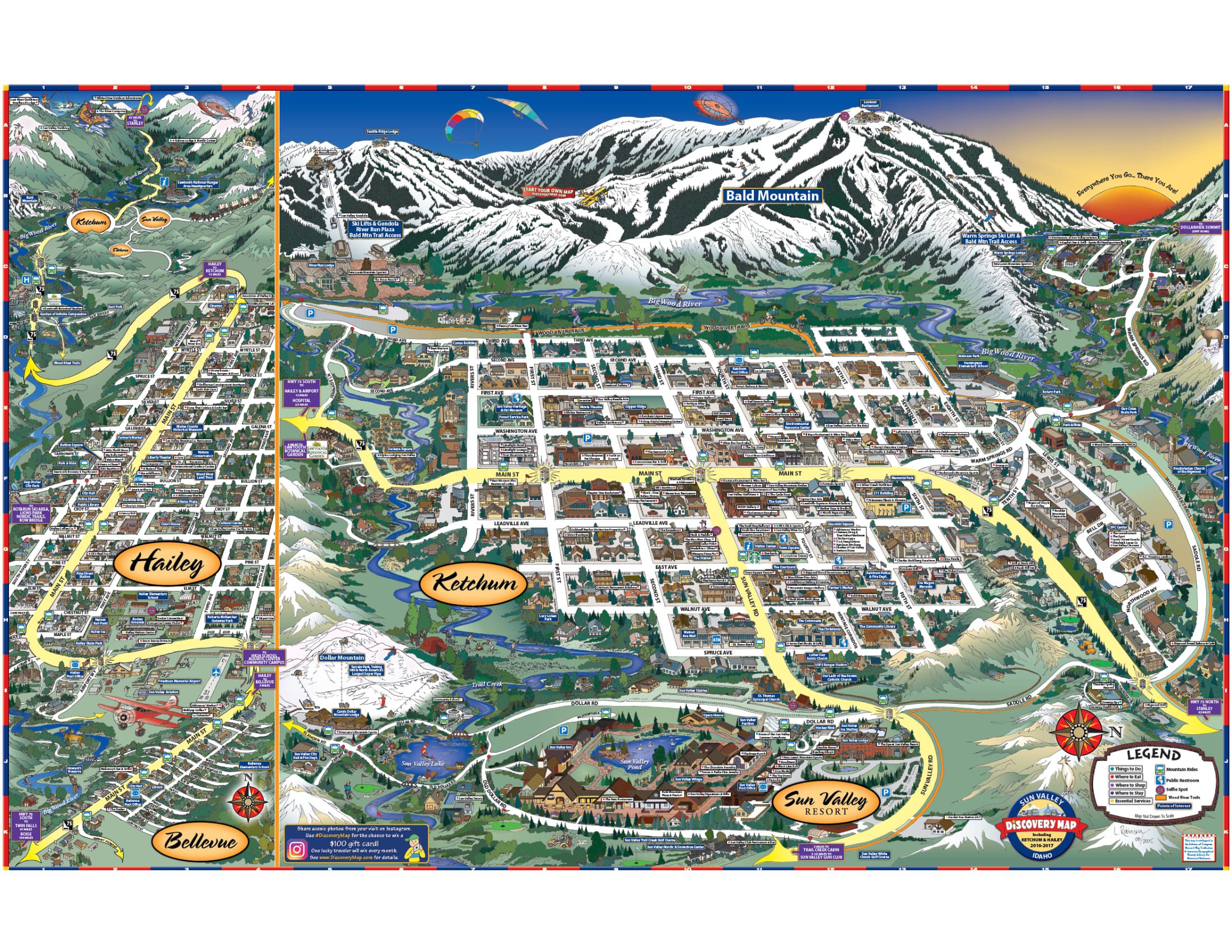 Sun Valley Map