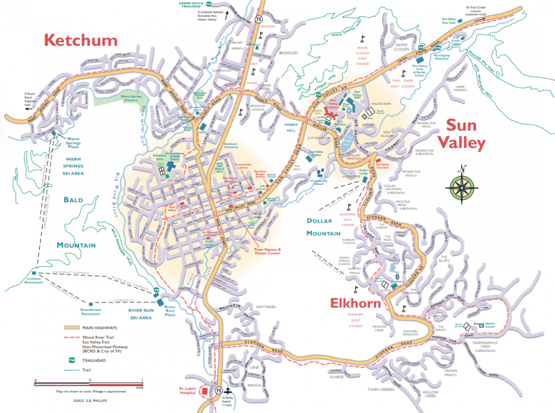 Ketchum - Sun Valley Area Maps | Visit Sun Valley